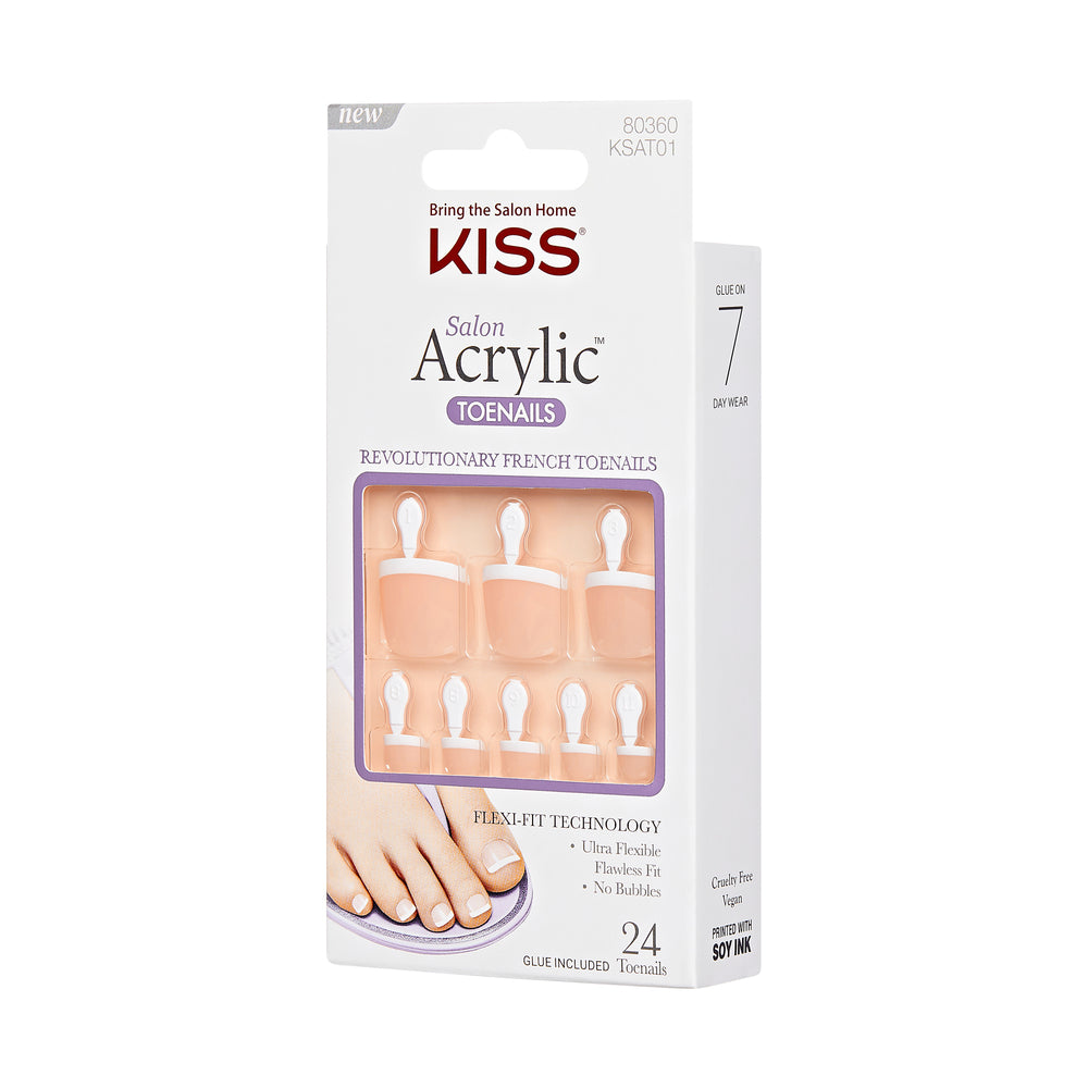 KISS SALON ACRYLIC TOENAIL WALK AWAY – KISS Mexico